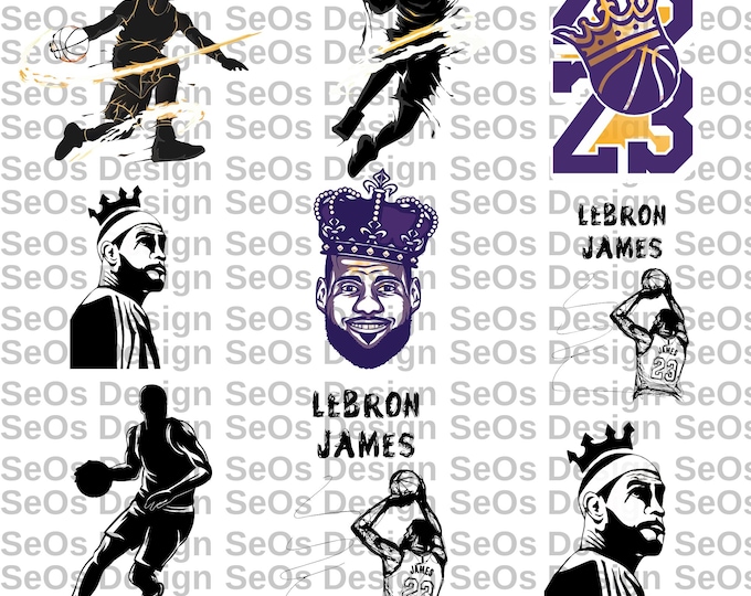 Lebron James Face SVG DXF PNG Pdf Jpg Files | Lebron James Vector File ...