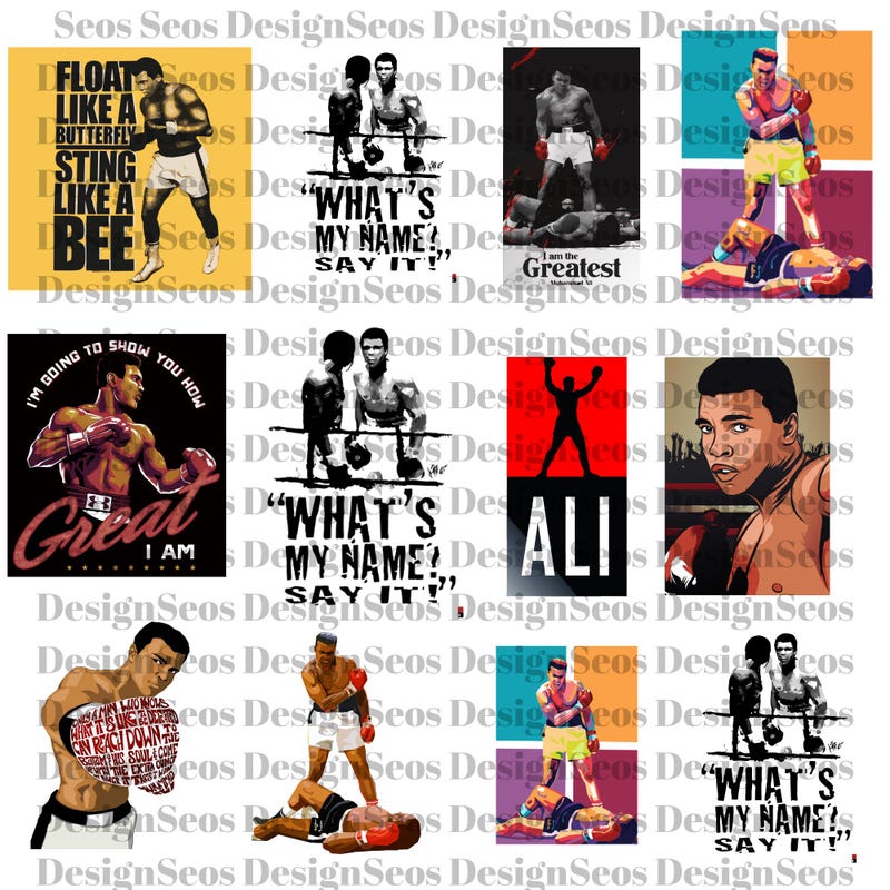 Muhammad Ali - Etsy