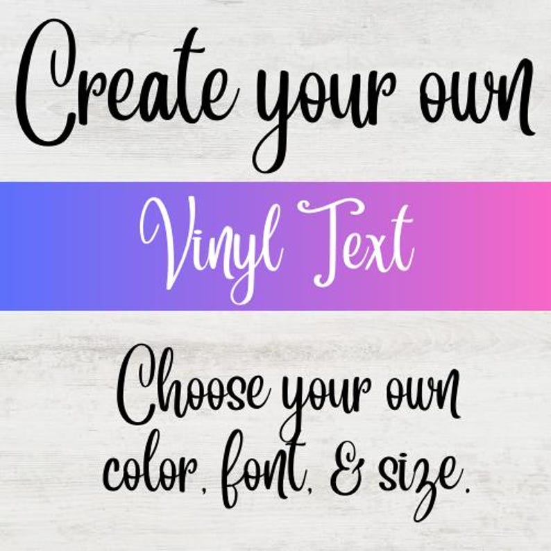 Custom Vinyl Decal Custom Decal Decal Decals Car Decal Custom Vinyl ...