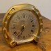 Vintage Richter Quartz 1960s Brass Clock Western Germany Works - Etsy