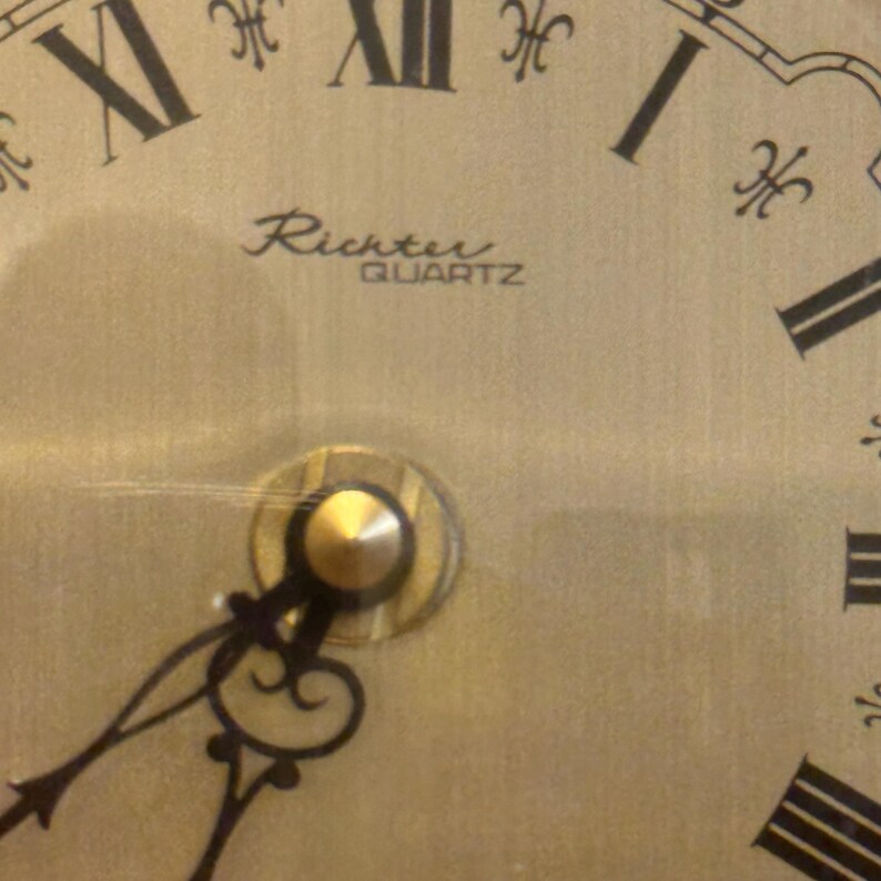 Vintage Richter Quartz 1960s Brass Clock Western Germany Works!! - Etsy