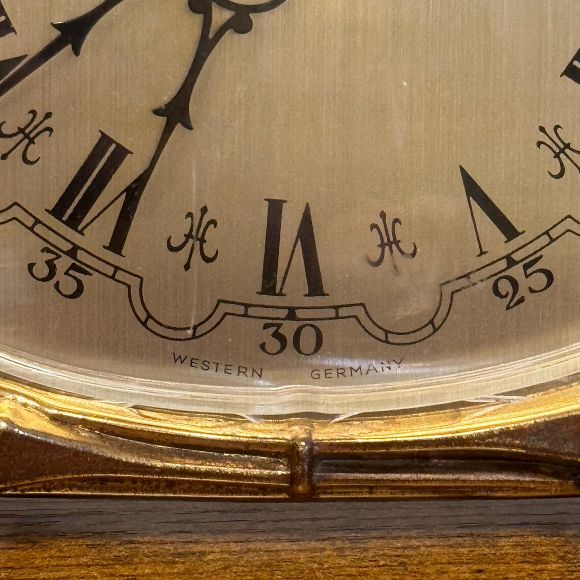 Vintage Richter Quartz 1960s Brass Clock Western Germany Works!! - Etsy