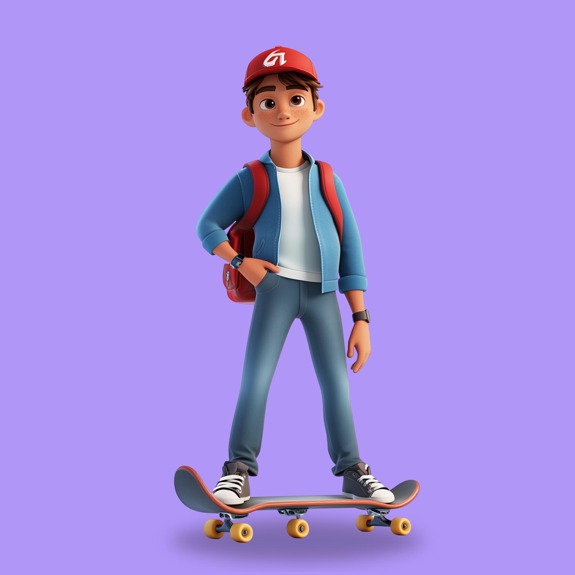 Custom 3D Cartoon Characters, 3D Cartoon Character Ready for Printing ...