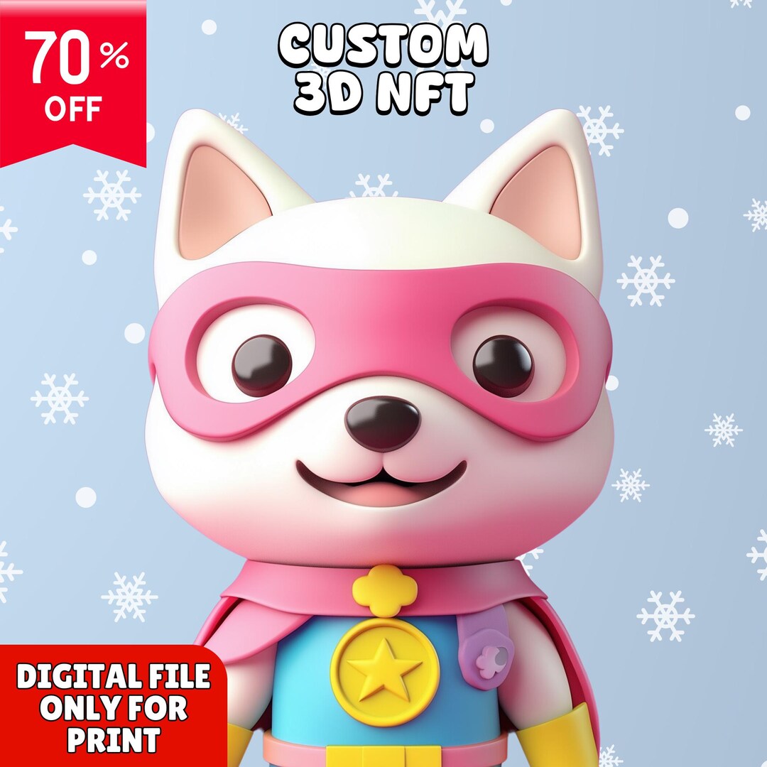 Custom Unique 3D NFT Art Collection, 3D Nft Models Made With Blender ...