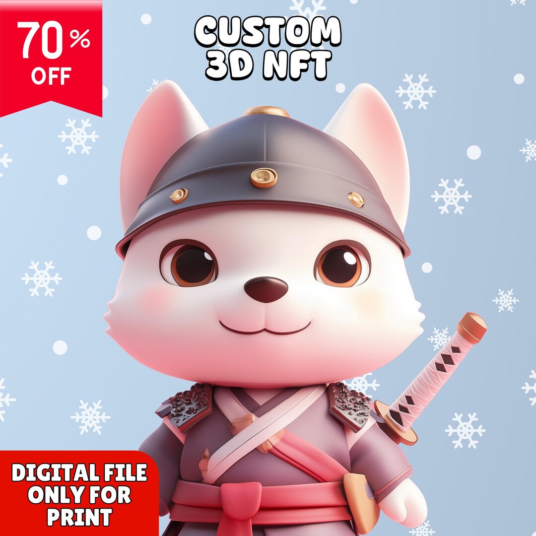 Custom Unique 3D NFT Art Collection, 3D Character, Custom 3D Models ...