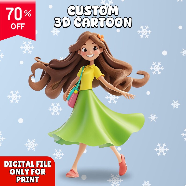 Custom 3D Cartoon Characters, 3D Models Unique and Detailed, Game ...