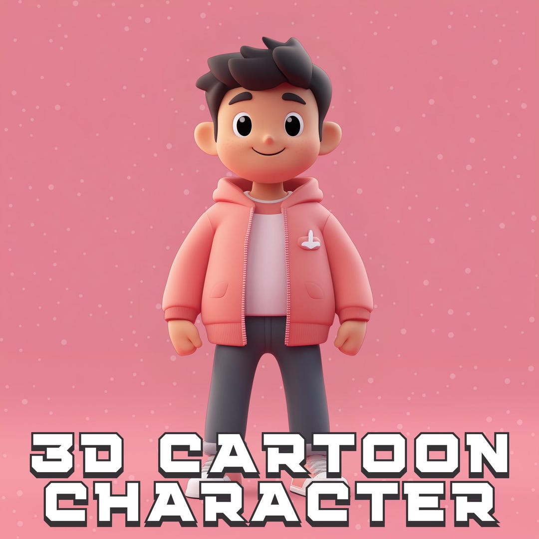 Custom 3D Character Custom Modeling High Quality, Animation, Game ...