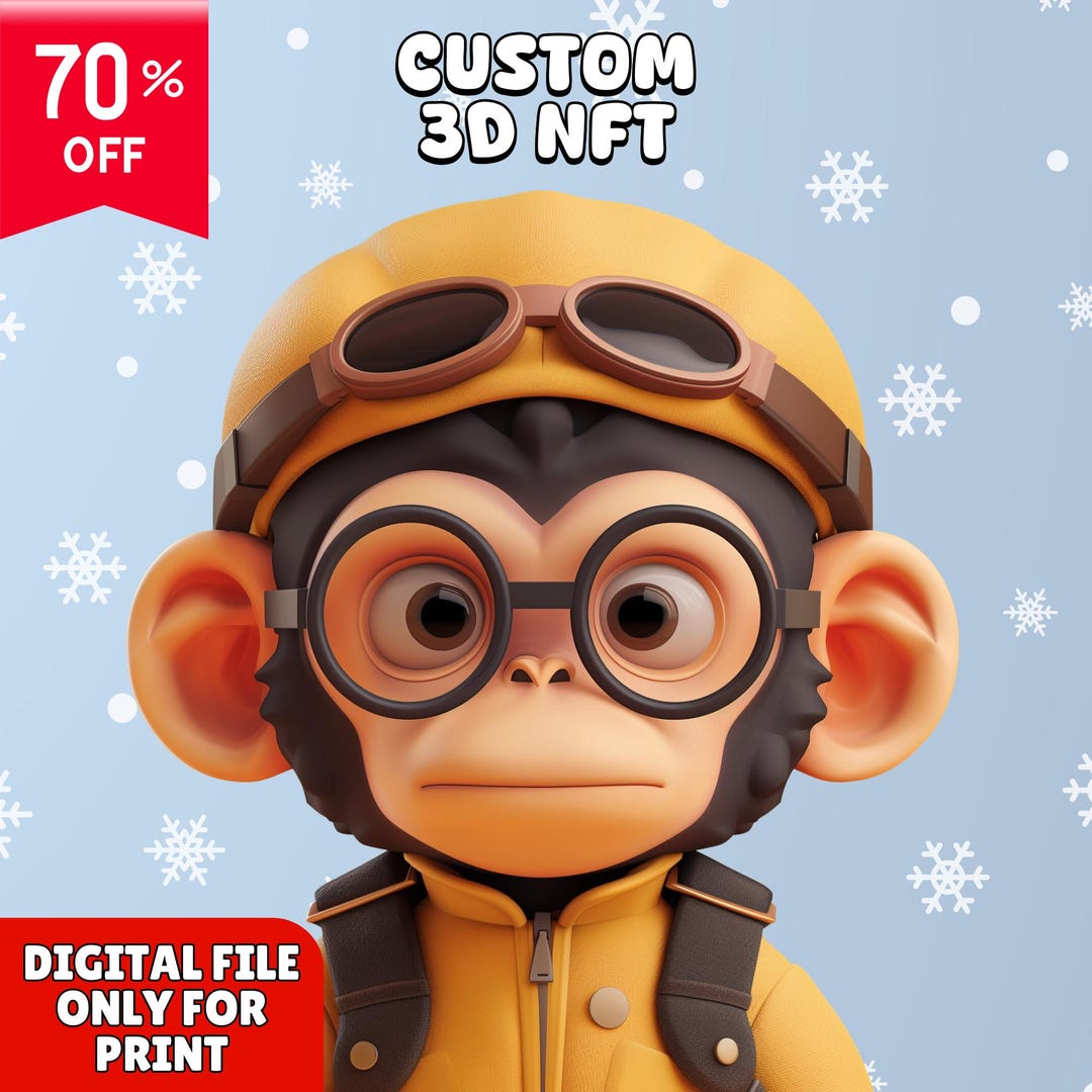 Custom Unique 3D NFT Art Collection, Custom 3D Models, 3D Character ...