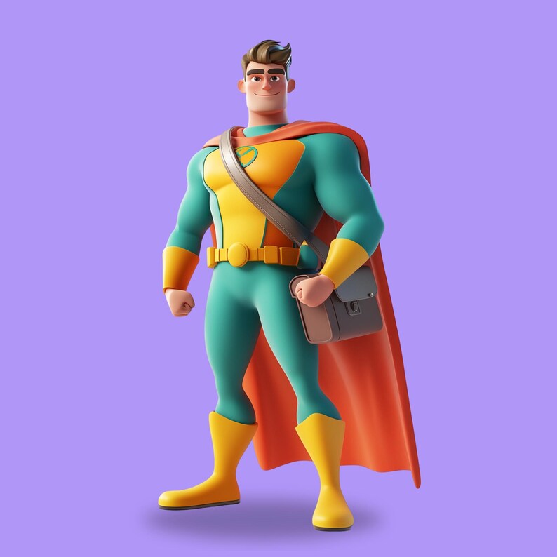 Custom 3D Cartoon Characters, 3D Models Unique and Detailed, Game ...