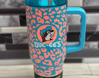 Buc-ee's 40 Oz Tumbler With Straw, Bucees Gifts, Yukon Tumbler ...