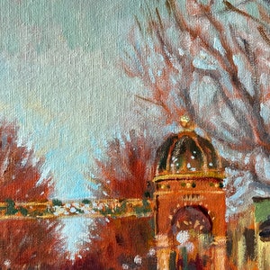 Lodi Arch Oil Painting, Grape Gateway Arch, All Original Lodi Landmark ...