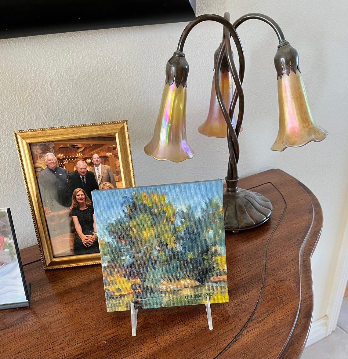 Original Oil Painting, Lodi Lake, Lodi Landscape, Plein Aire, Wrap ...