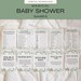 Wizard Baby Shower Games, Wizard Baby Shower Editable Games, Printable ...