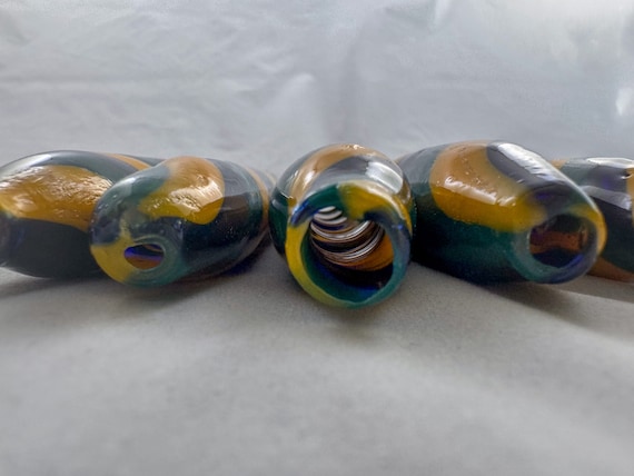 Starter Kit Devardi Boro Glass Tubes - 10 Pack Transparent Yellow 16mm ...