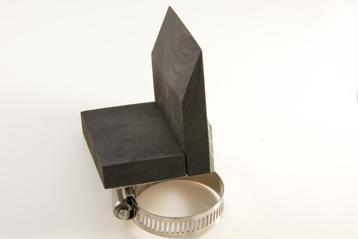 Devardi Glass Right Angle Torch Mount Graphite Marver With - Etsy