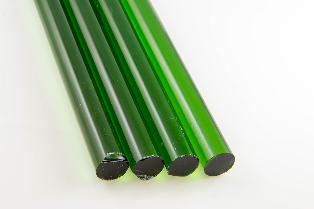 Devardi Glass Boro Rods, 1 Lb, COE 33, Transparent Medium Green ...