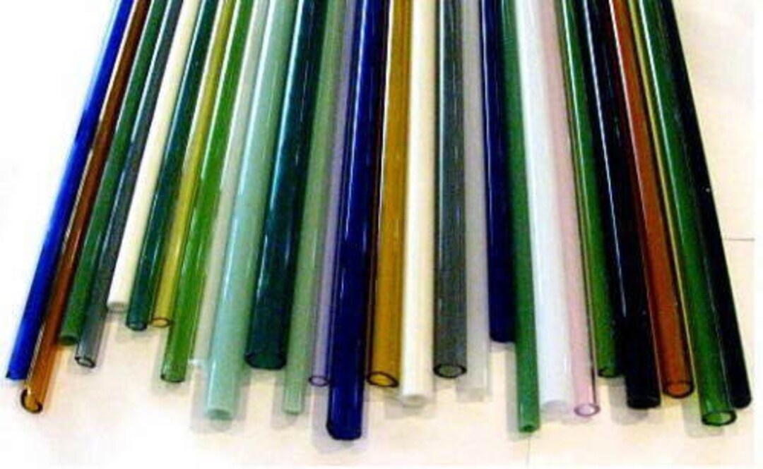 30 Colored Borosilicate 12" Tubes - Devardi Glass COE 33 Boro Tubing ...