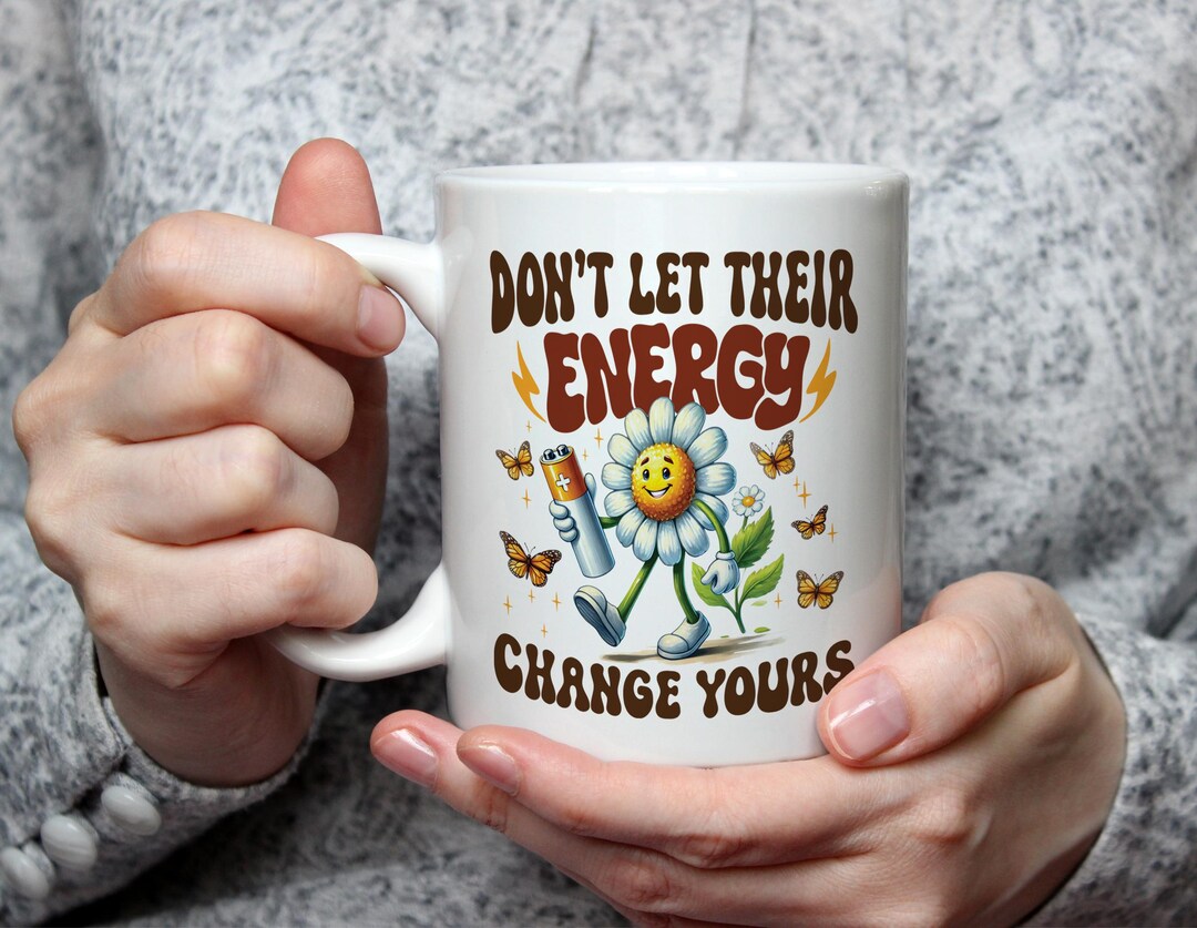 Positive Affirmation Mug, Motivational Quote Coffee Cup, Uplifting Gift ...