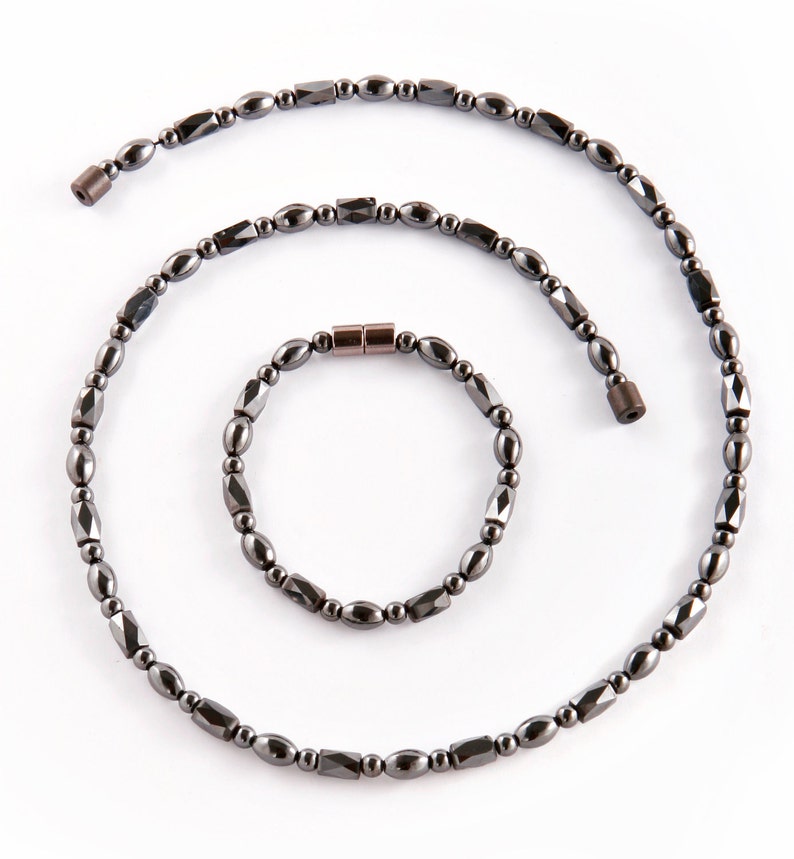 Magnetic Necklace Milan Style Magnetite Aka Magnetic - Etsy