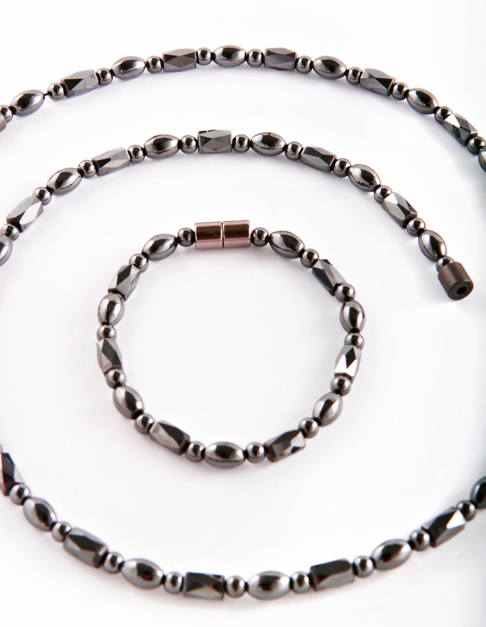 Magnetic Necklace Milan Style Magnetite Aka Magnetic - Etsy