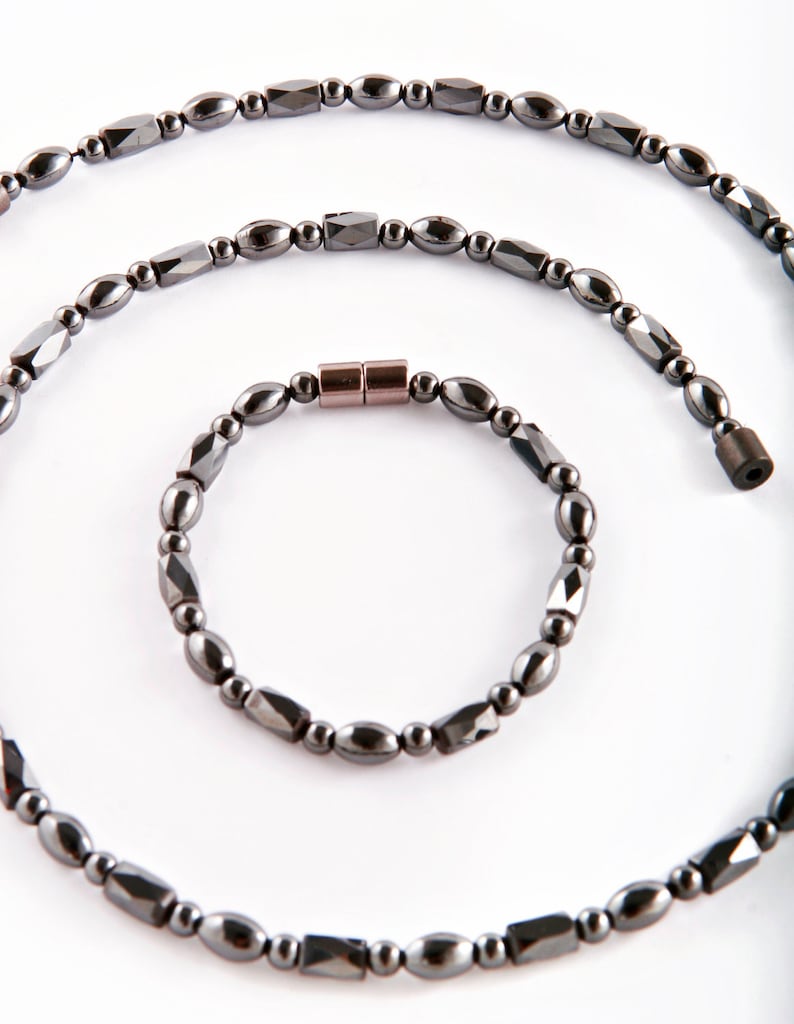 Magnetic Necklace Milan Style Magnetite Aka Magnetic - Etsy