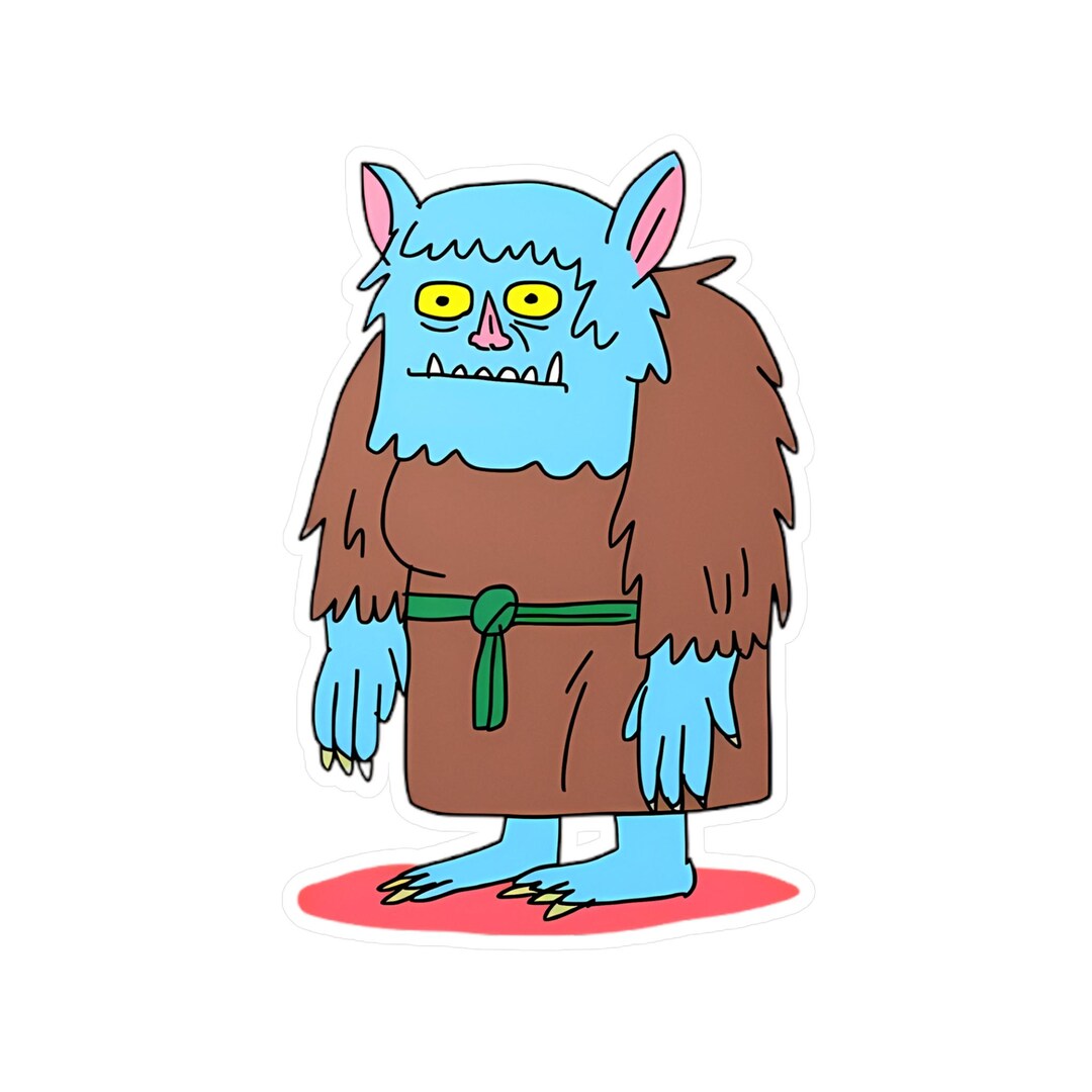 Frost Troll Vinyl Sticker/decal - Water Bottle / Scrapbooking / Decal ...