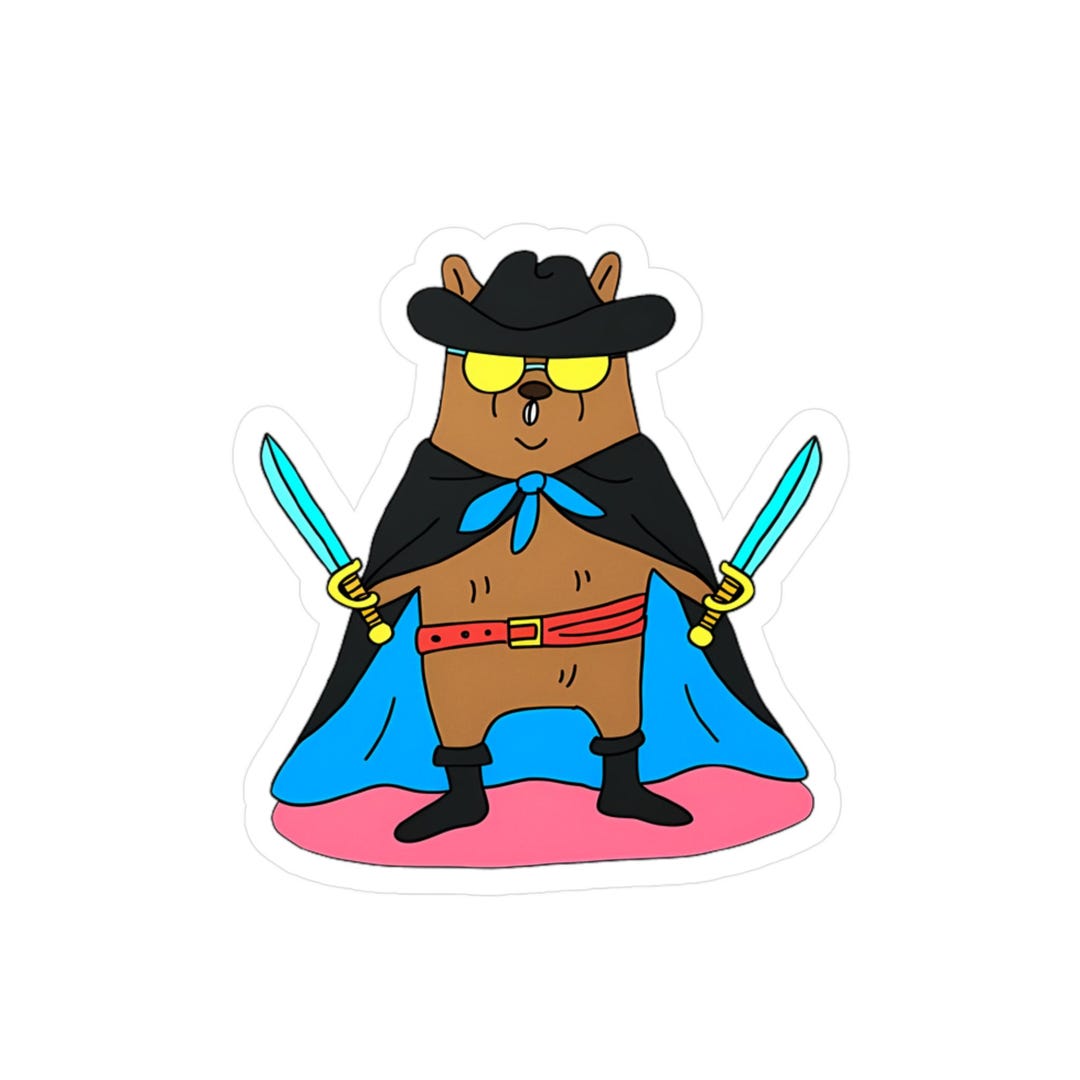Gopher Assassin Vinyl Sticker/decal - Water Bottle / Scrapbooking ...