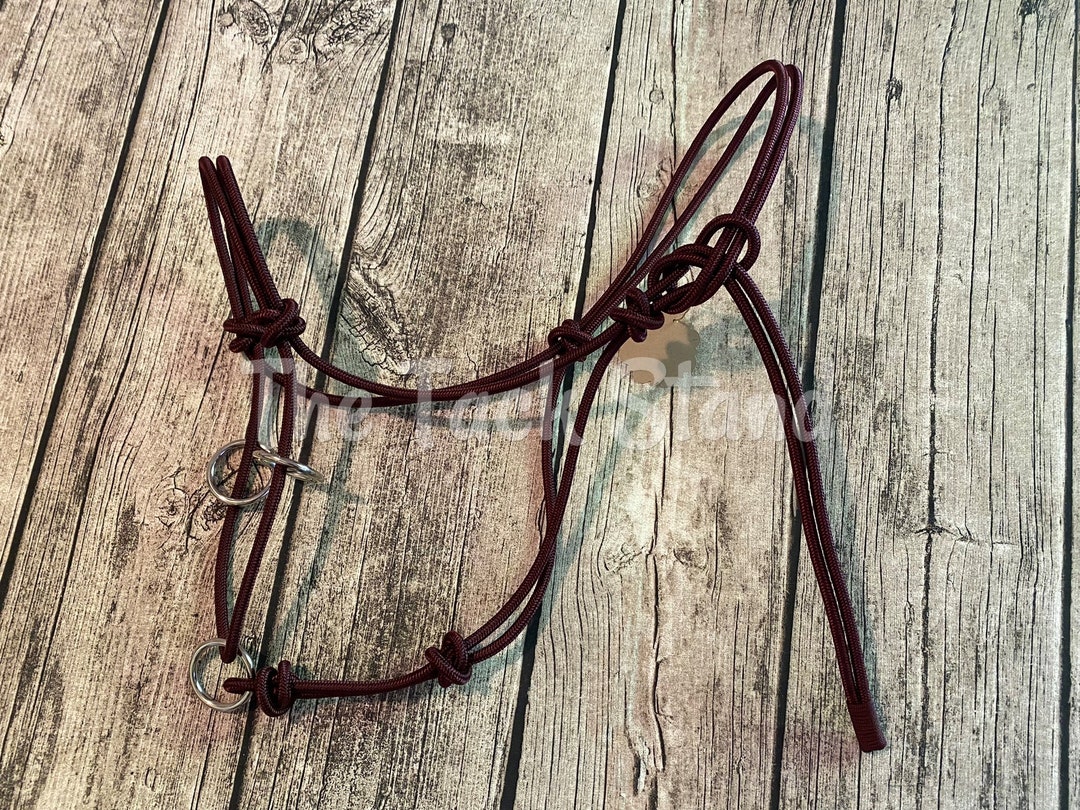 Custom Sliding O-ring Transition Halter and Side Pull in Firm & Stiff 1 ...