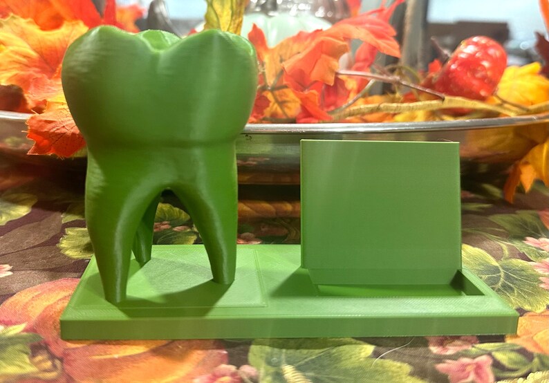 3D Printed Tooth Card Holder, Christmas Gift, Stocking Stuffer ...