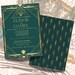Printable Great Gatsby Invitation | Art Deco Digital Download | Green ...