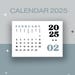 2025 Digital Calendar Printable Planner & Organizer - Etsy