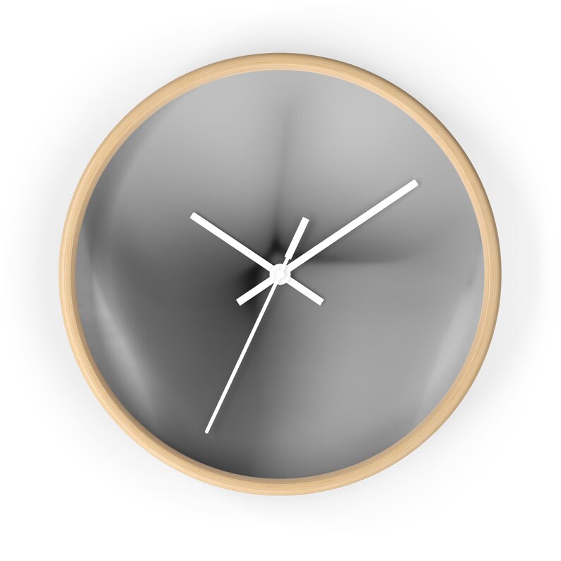 Wall Clock Beautiful Female Torso Design, Feminine Home Decor, Unique ...