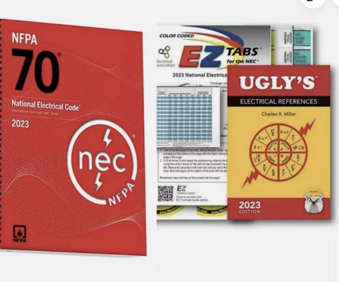 Nec 2023 National Electrical Code 2023 Edition Spiral Bound With Index ...