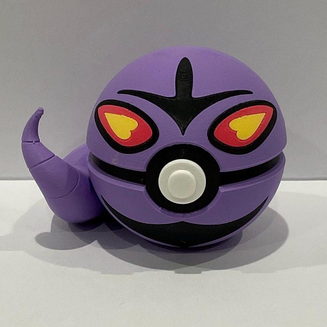 Arbok Ball - Pokemon Pokeball - Etsy