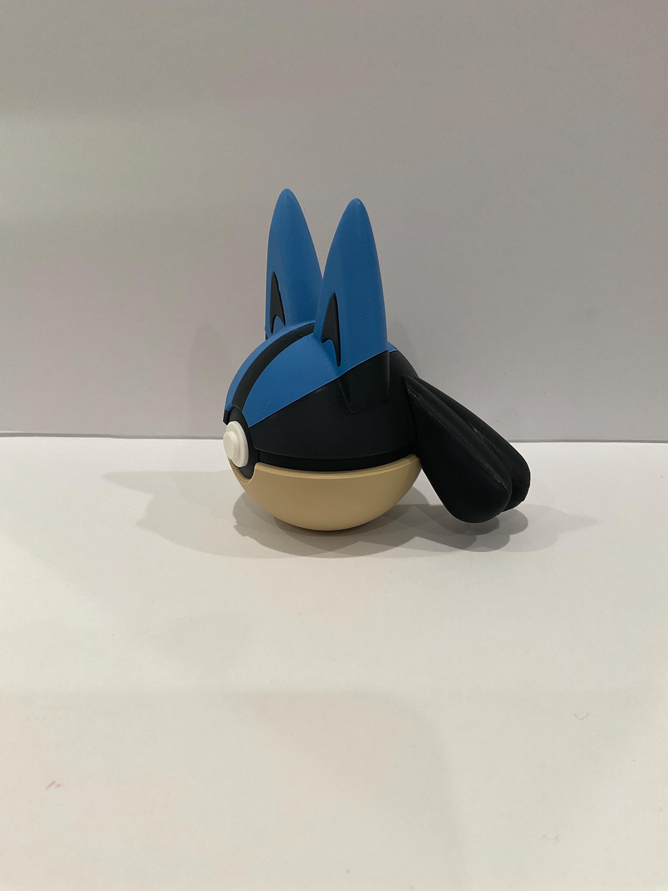 Lucario Ball - Pokemon Pokeball - Etsy