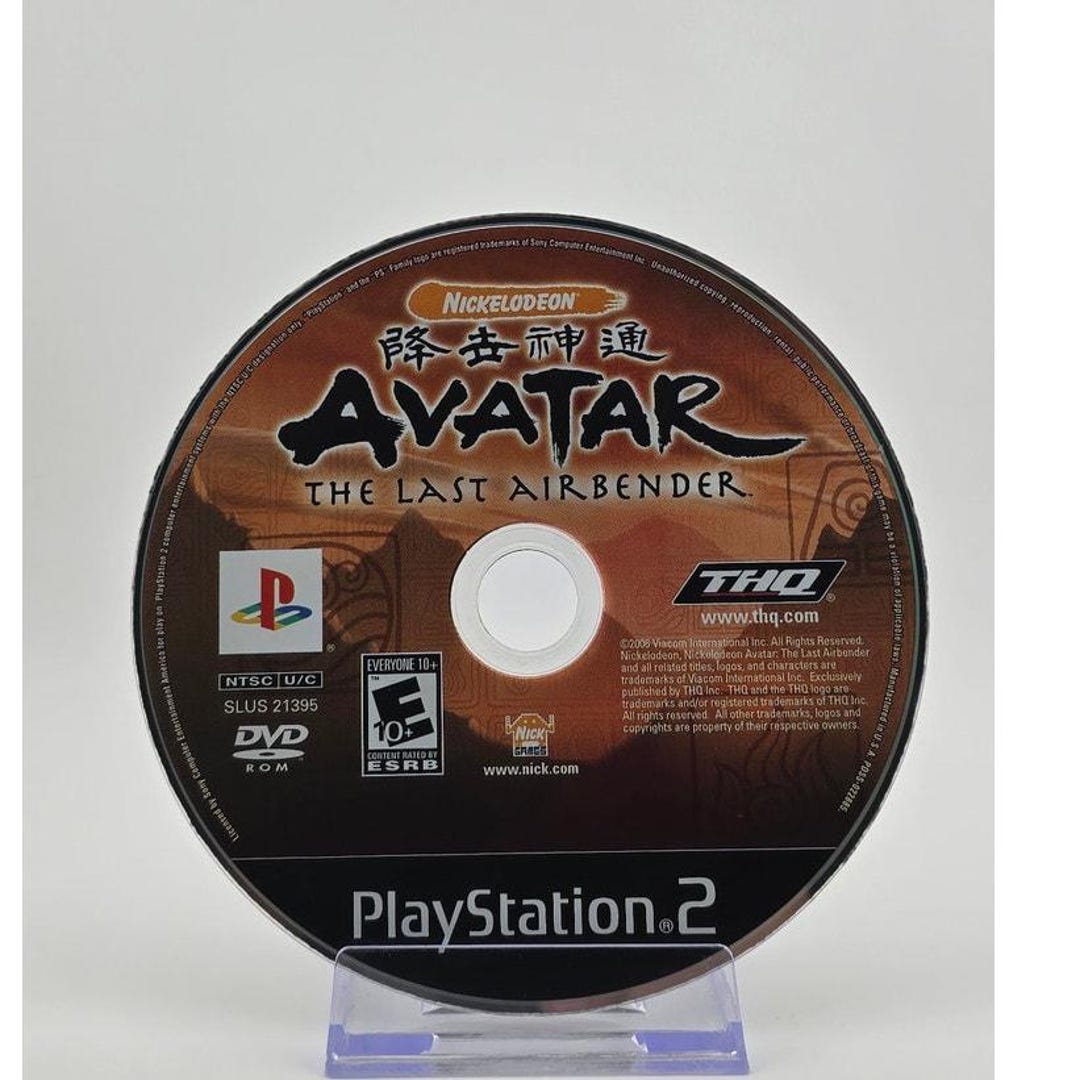 Avatar the Last Airbender for Playstation 2CD ONLY - Etsy