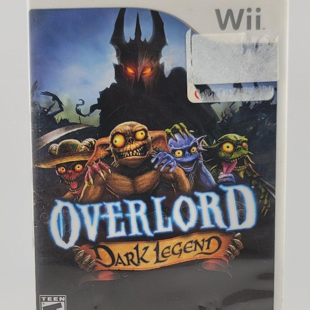 Overlord Dark Legend for Nintendo Wii - Etsy