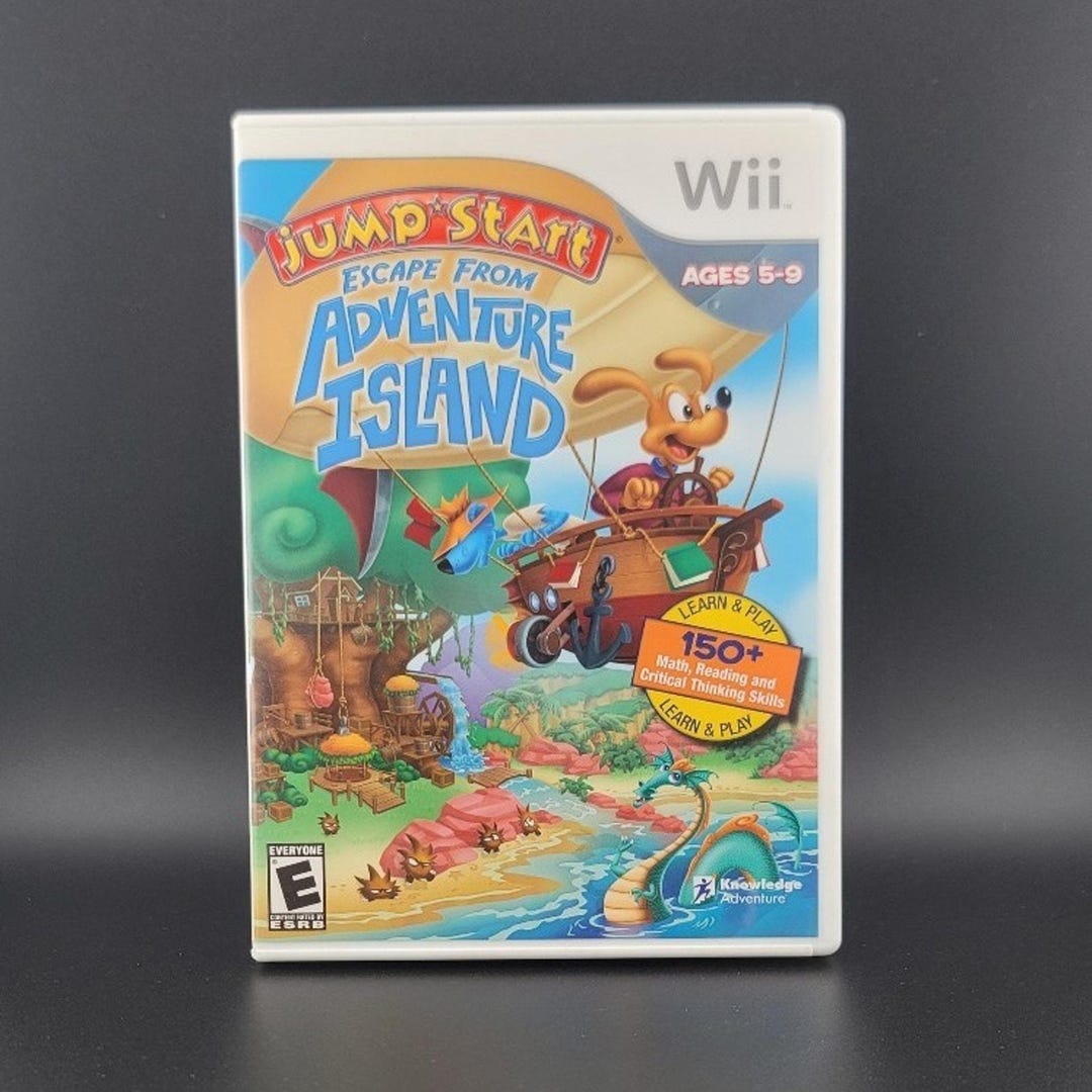 Jumpstart Escape From Adventure Island for Nintendo Wii - Etsy