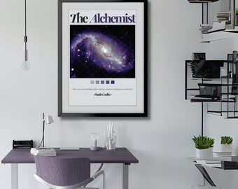 The Alchemist by Paulo Coelho - Motivational Aesthetic Art Printable - Etsy