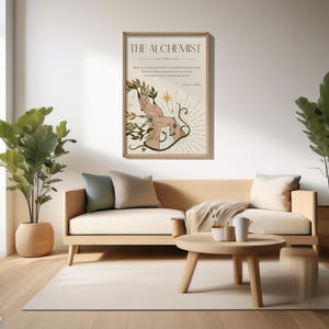 The Alchemist by Paulo Coelho - Motivational Aesthetic Art Printable - Etsy