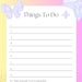 Digital Fillable To-do List and Task Manager. Manifest Your Goals ...