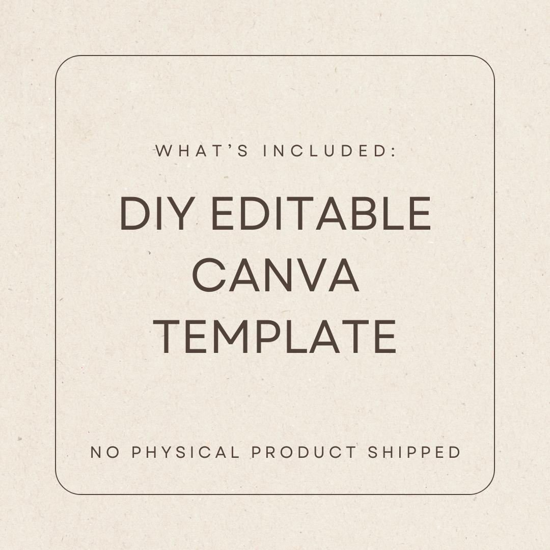 Birthday Card | Printable & Editable Design Template | Cozy Fall Autumn ...