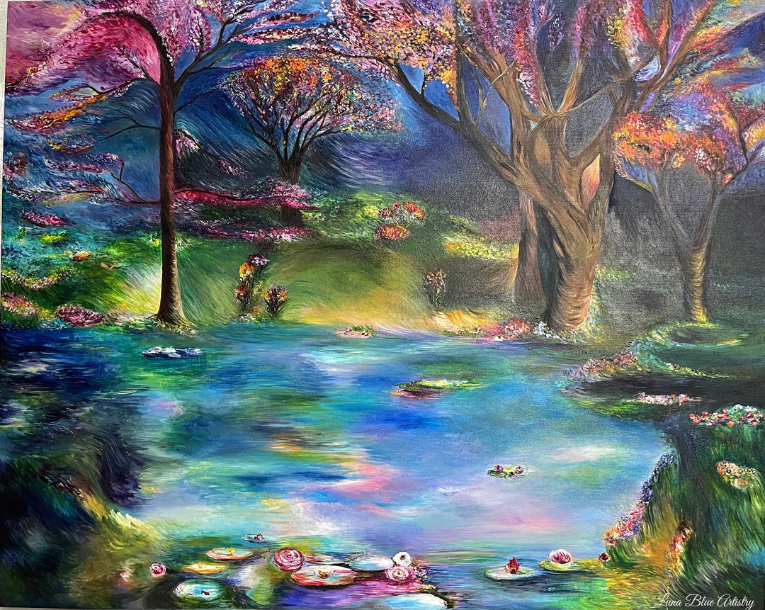Enchanted Floral Garden - Etsy
