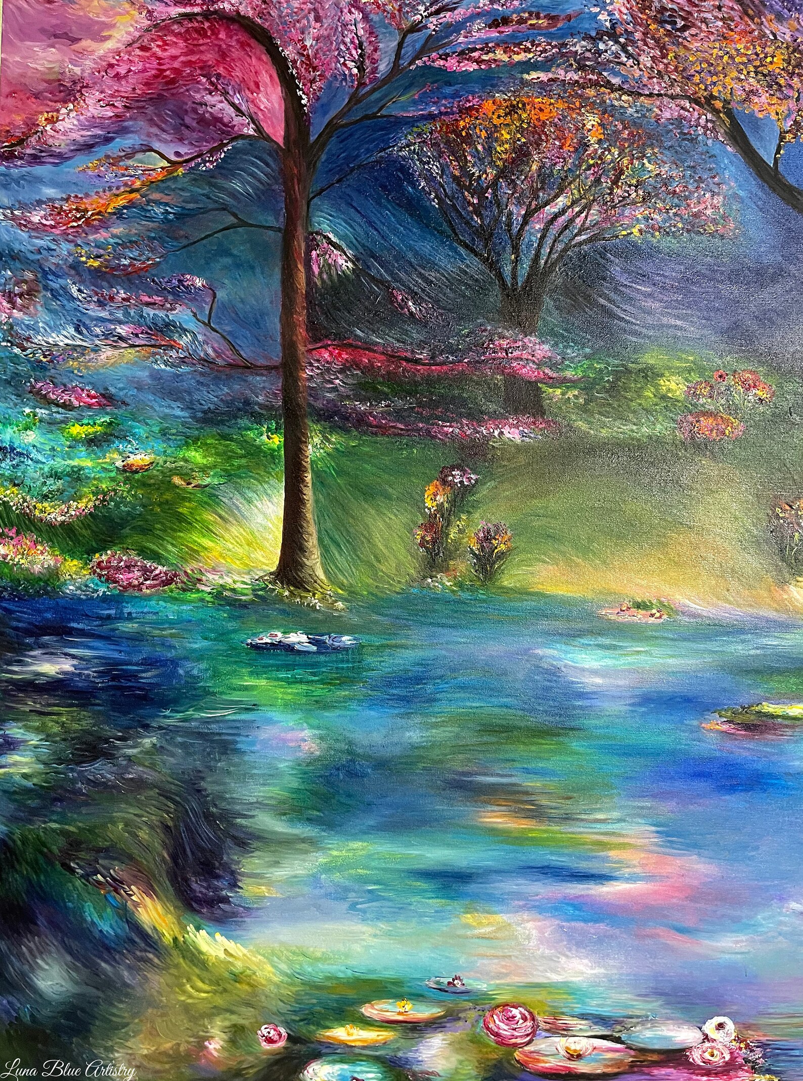 Enchanted Floral Garden - Etsy