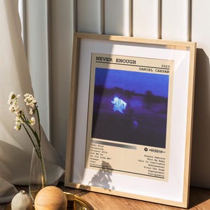 Daniel Caesar Poster Print | Never Enough Album Poster | Music Poster ...