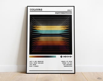 Party Next Door Print | Party Next Door Album Poster | Music Poster ...