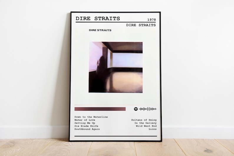 Dire Straits Poster Print | Dire Straits Album Poster | Music Poster ...