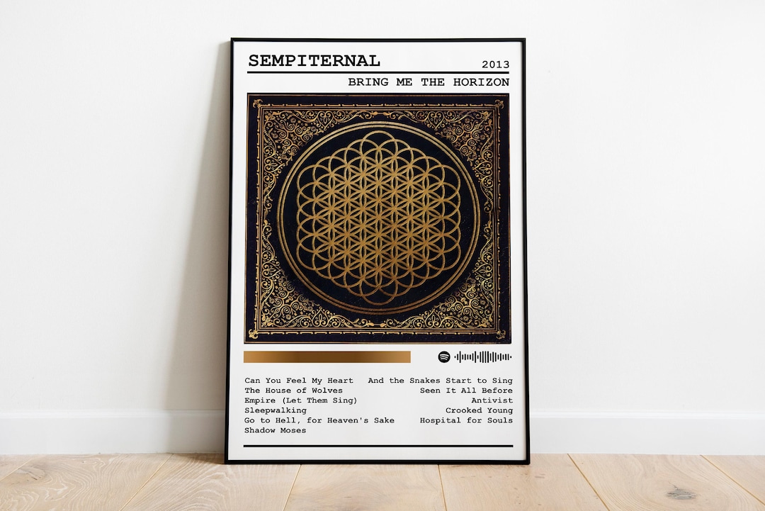 Bring Me the Horizon Poster Print | Sempiternal Album Poster | Music ...