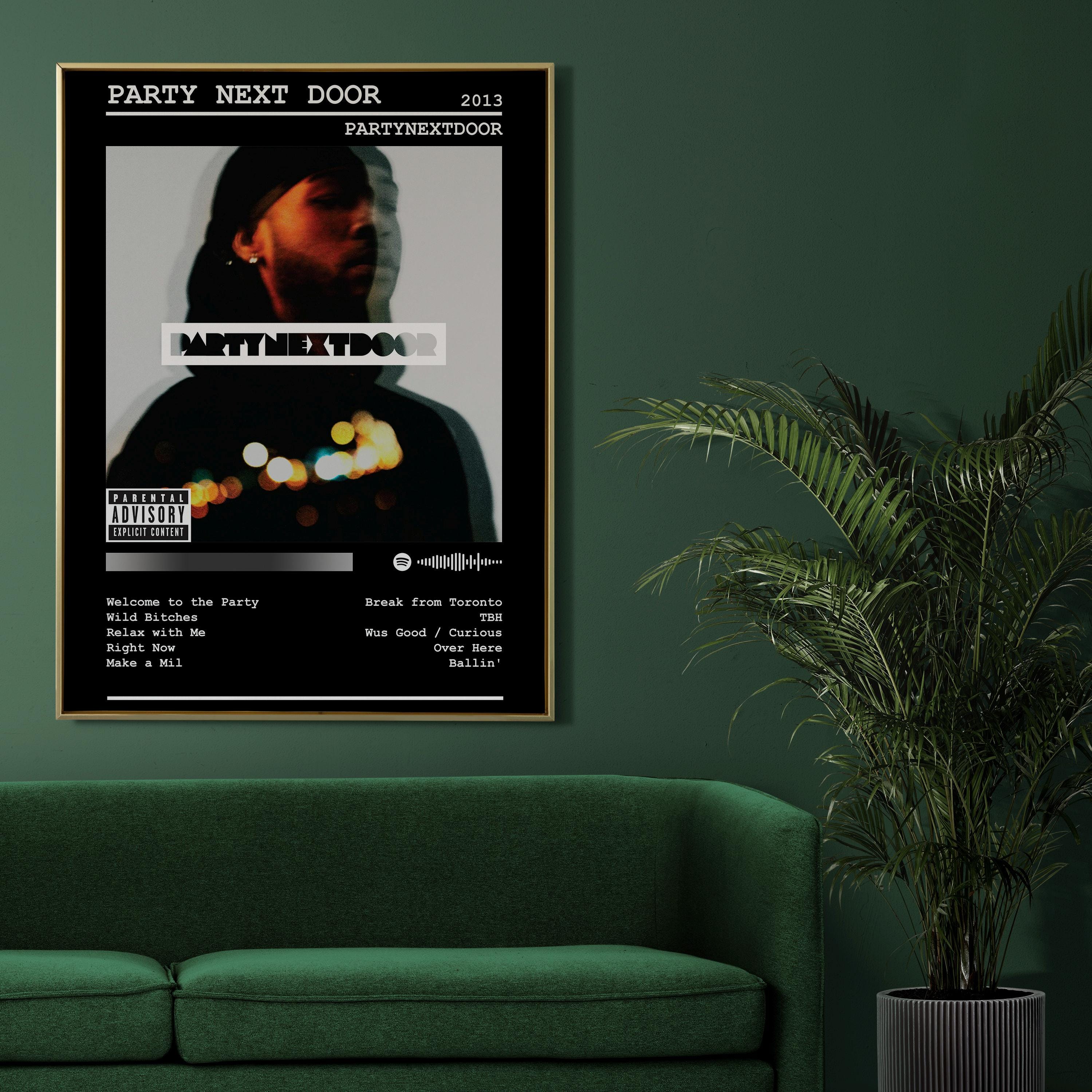 Party Next Door Print | Party Next Door Album Poster | Music Poster ...