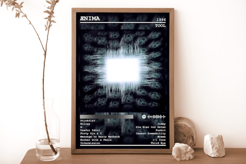 Tool Poster Print | Aenima Album Poster | Music Poster | Album Cover ...